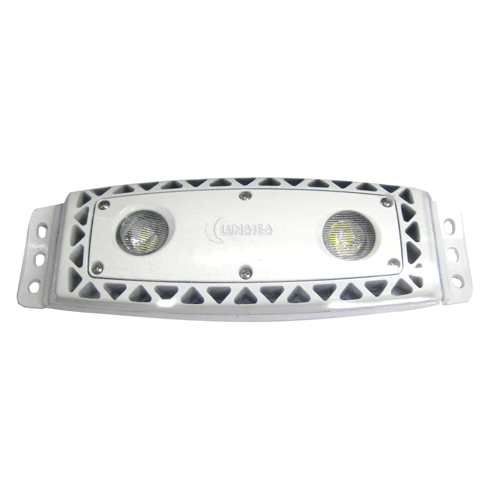 Lunasea High Intensity Outdoor Dimmable LED Spreader Light White 1100 ...